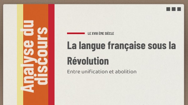 Analyse du discours | Genially