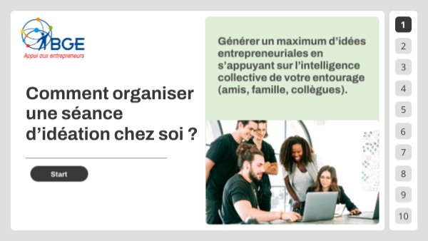 Comment organiser une séance d’idéation chez soi ? | Genially