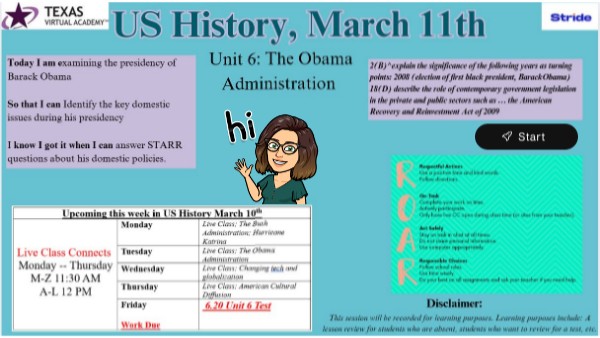 The Obama Administration | Genially
