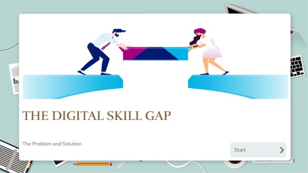 THE DIGITAL SKILL GAP | Genially