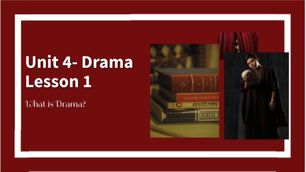Drama Lesson 1 | Genially