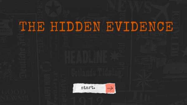 The hidden evidence | Genially