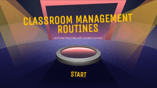 classroom management routines | Genially