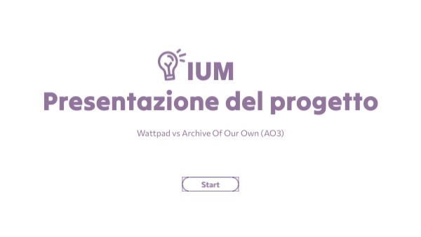 Progetto IUM | Genially