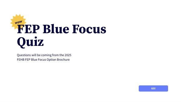 FEP Blue Focus Quiz | Genially
