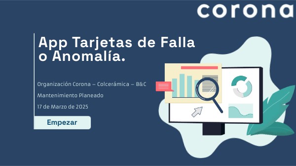 App Tarjetas de Falla o Anomalía. | Genially