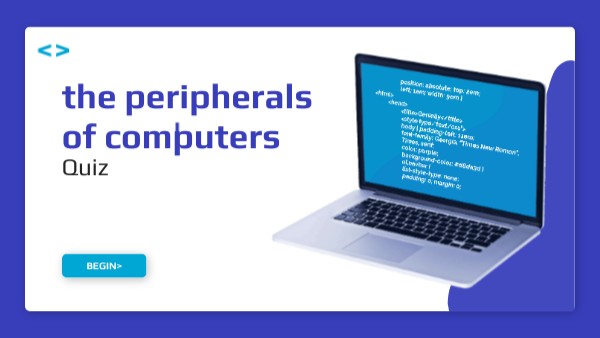 the peripherals of computers | Genially
