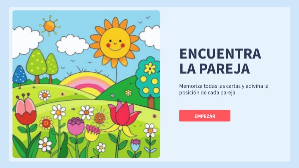 Encuentra la pareja (Primavera) | Genially