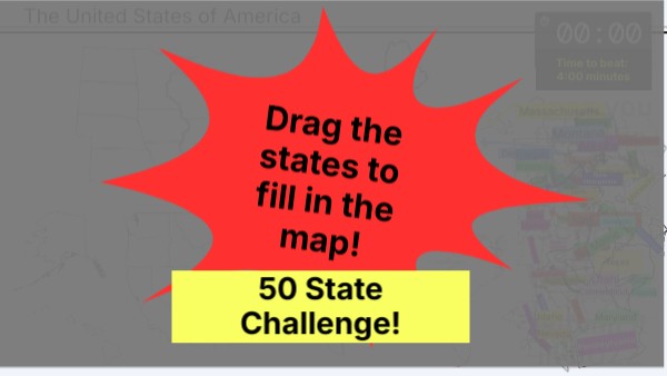 50 State Map | Genially