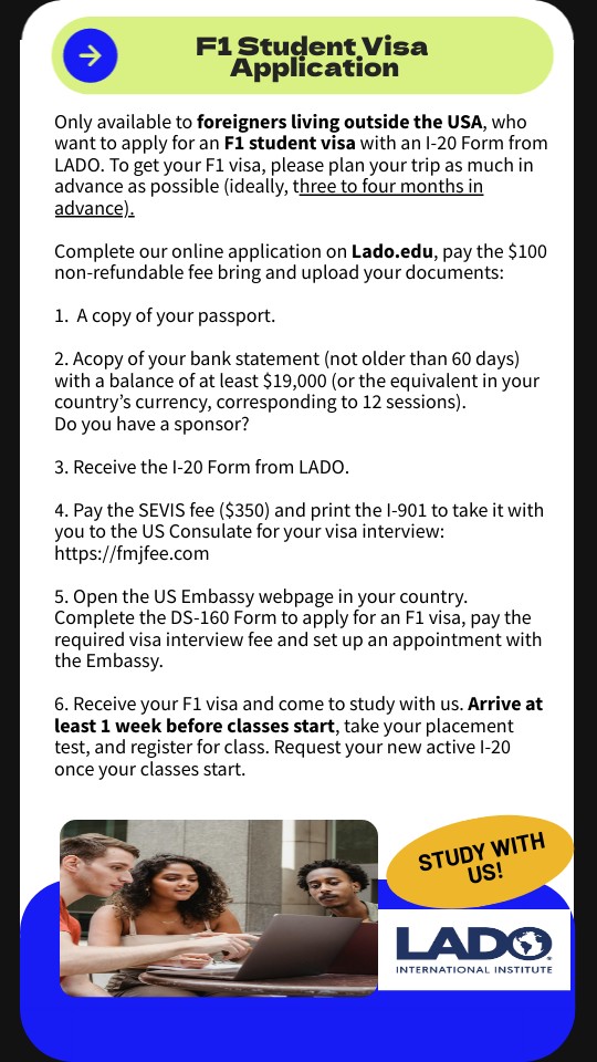 F1 Student Visa Application | Genially