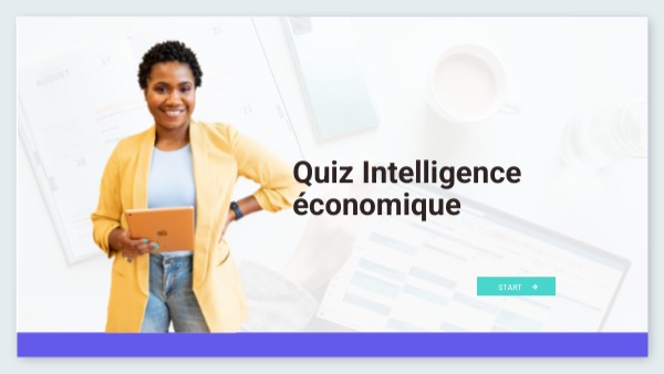 Quiz Intelligence économique | Genially