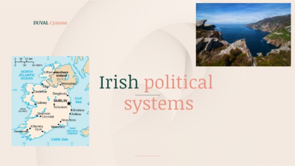 Irish political systems | Genially