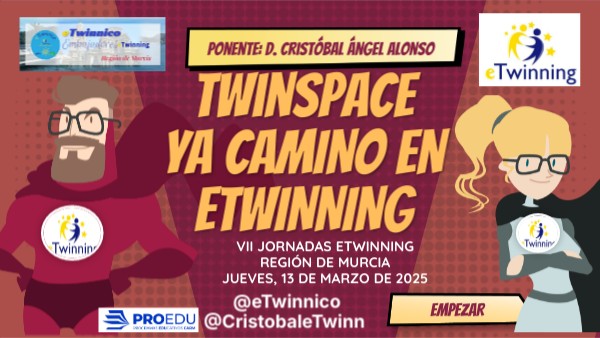 TALLER TWINSPACE - VII JORNADAS ETWINNING | Genially