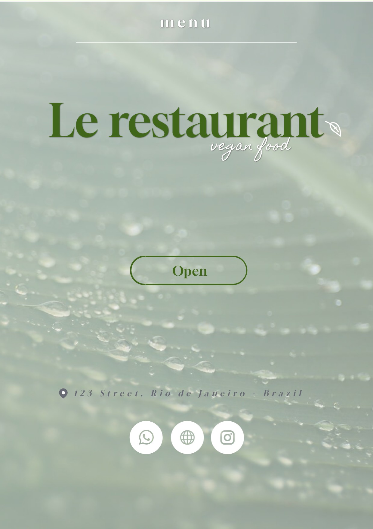 Le restaurant | Genially