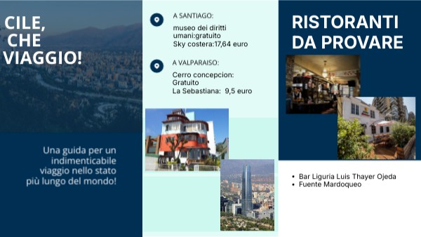 CILE, CHE VIAGGIO! | Genially