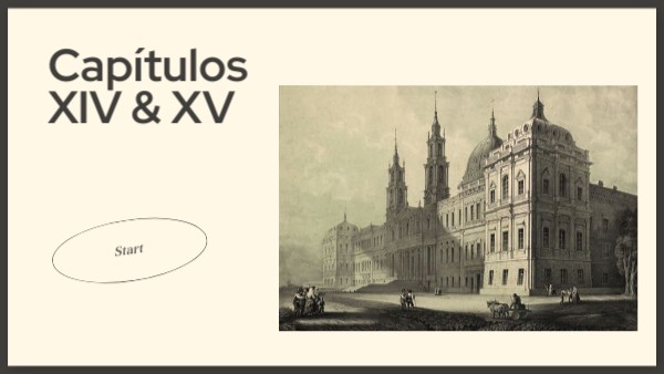 Capítulos XIV & XV | Genially