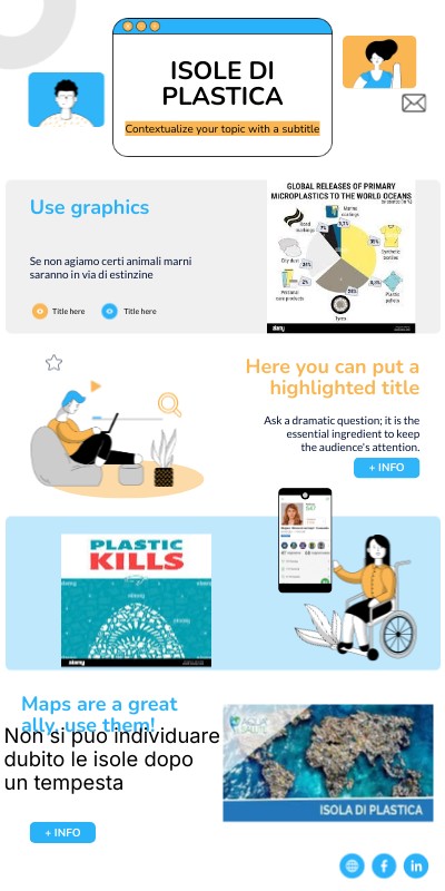 Isole di plastica | Genially