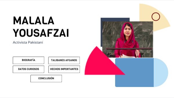 malala yousafzai | Genially