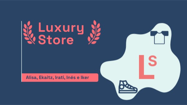 Luxury Store | Genially