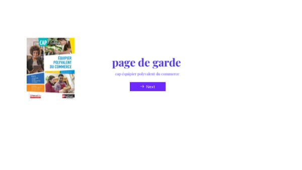page de garde | Genially