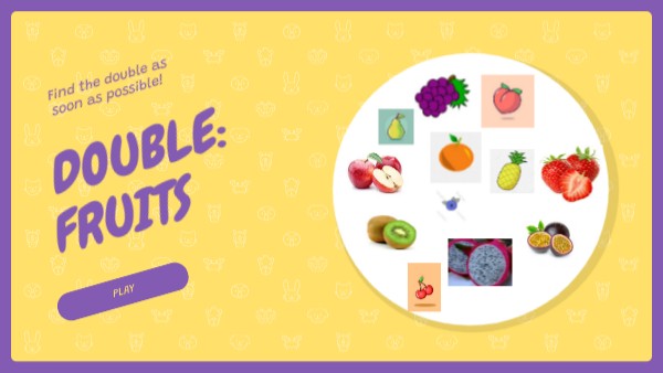 double: Fruits | Genially