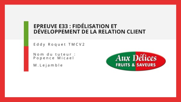 E33 Situation 2 | Genially