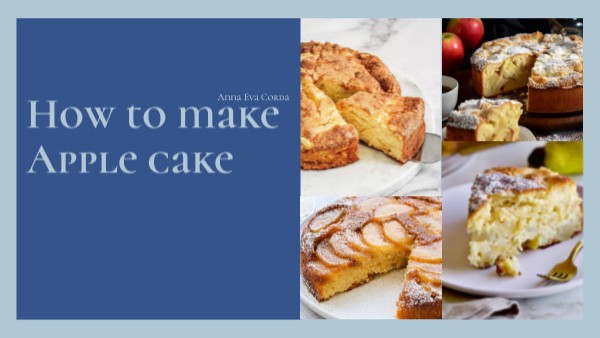 How to make Apple cake | Genially