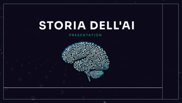 STORIA DELL'AI | Genially