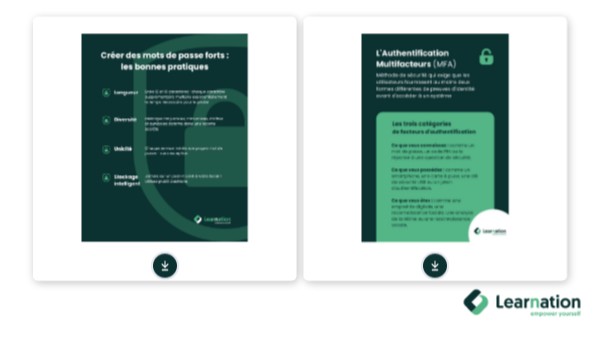 Cliquez sur les bouttons pour télécharger les fiches | Genially