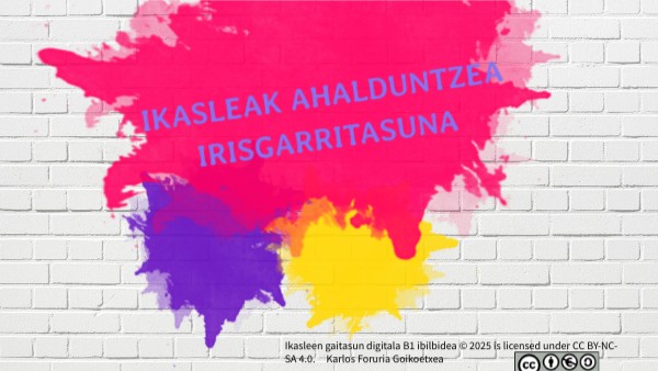 5a 5b irisgarritasuna | Genially