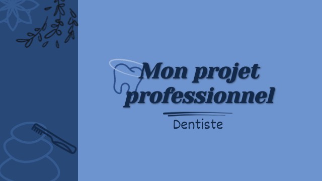 Mon projet professionnel | Genially