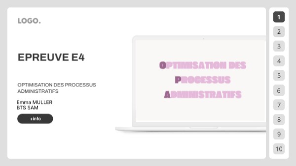 EPREUVE E4 | Genially