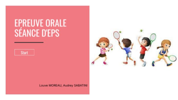 Epreuve orale Séance d'EPS | Genially