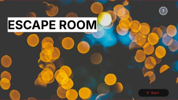 ESCAPE ROOM | Genially