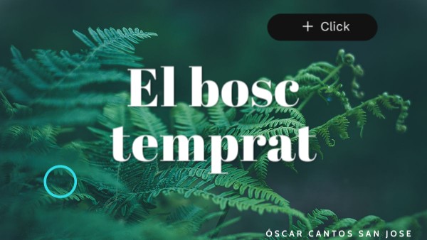 El bosc temprat | Genially