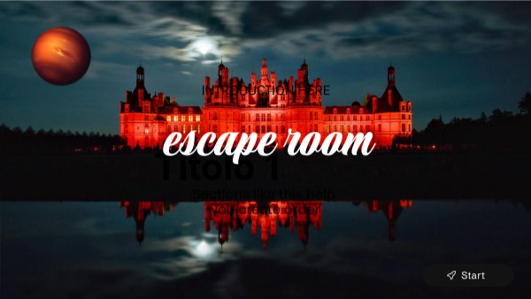 escape room | Genially