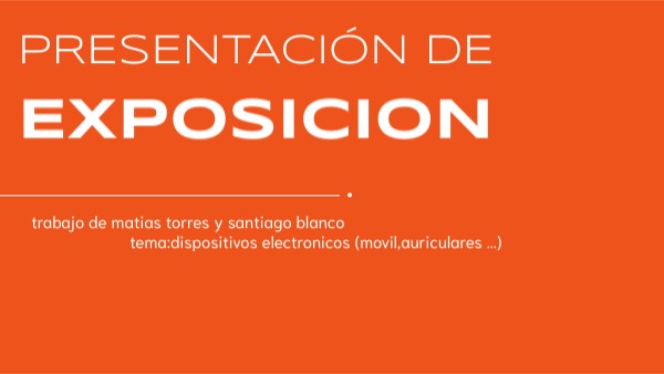 exposicion | Genially