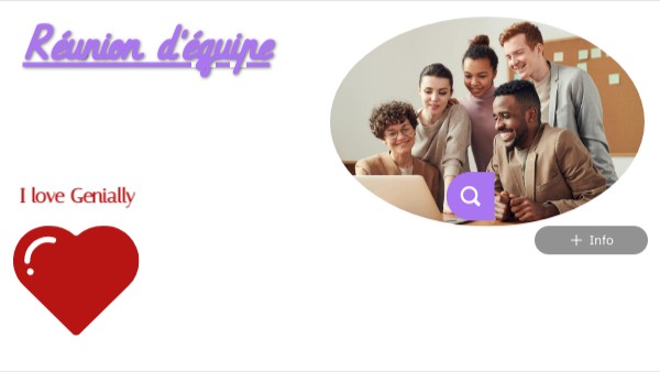 Réunion d'équipe | Genially
