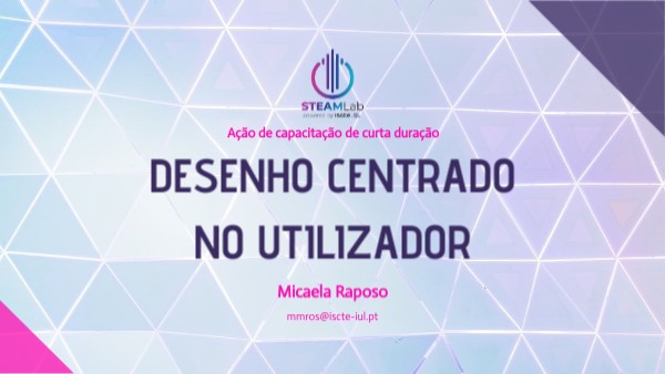 CP- Nível 1_S2 Desenho Centrado no utilizador | Genially