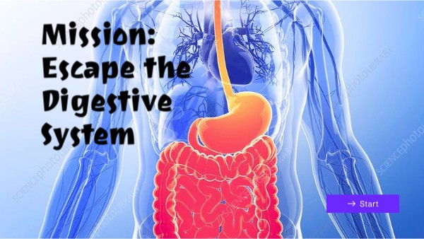 Mission: Escape the Digestive System | Genially