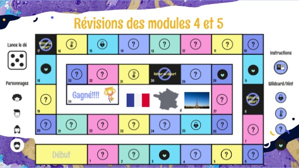 FLE 11 - Révisions des modules 4 et 5 | Genially