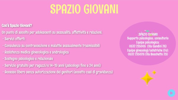 SPAZIO GIOVANI | Genially