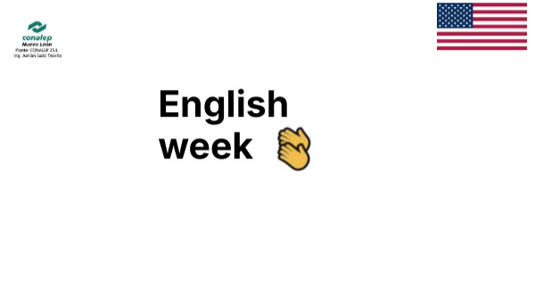 English week | Genially