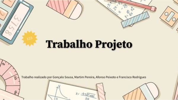 Trabalho Projeto | Genially