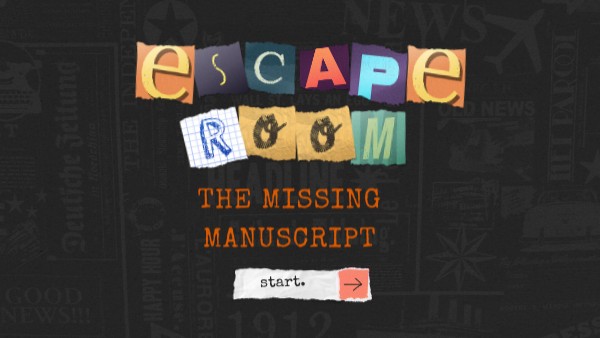 The Missing Manuscript | Genially
