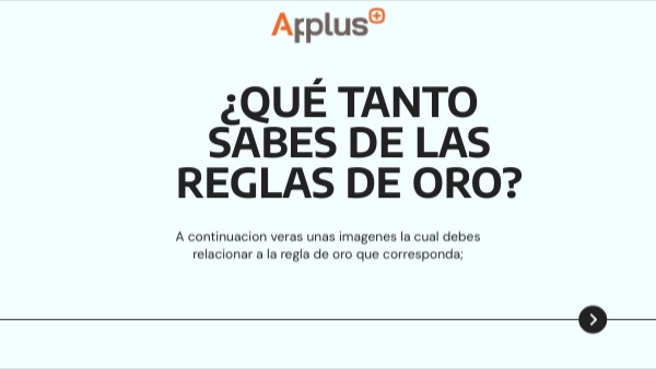 ¿QUÉ TANTO SABES DE LAS REGLAS DE ORO? | Genially