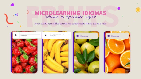 Microlearning Idiomas | Genially