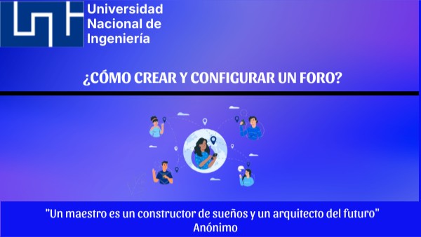 ¿Cómo crear y configurar un foro? | Genially