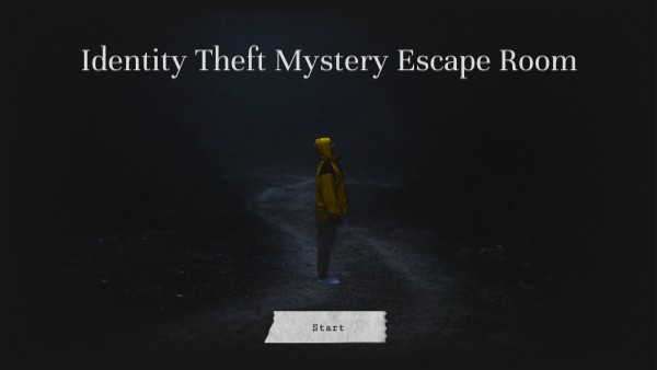 Identity Theft Mystery Escape Room | Genially