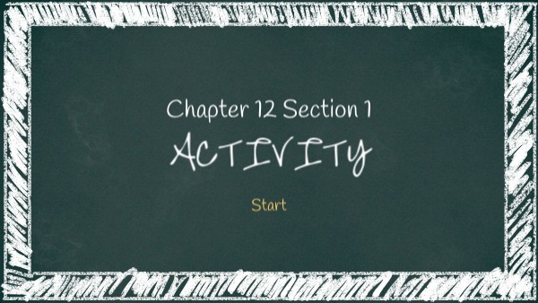 Chapter 12 Activity | Genially